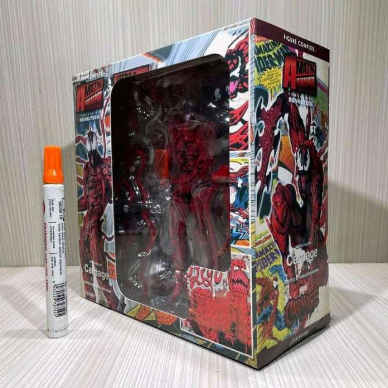 Jual mainan action figure revoltech amazing yamaguchi carnage tinggi ...