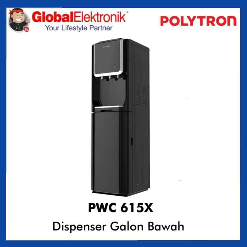 Jual Dispenser Polytron Galon Bawah 110 Watt - Pwc 615 X [semarang ] Di ...