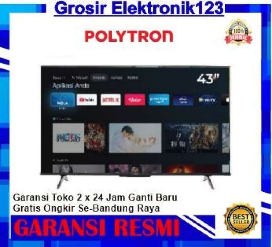 Jual Polytron Smart Google Tv 43 Inch 4k Uhd - Pld 43ug5959 Di Seller ...
