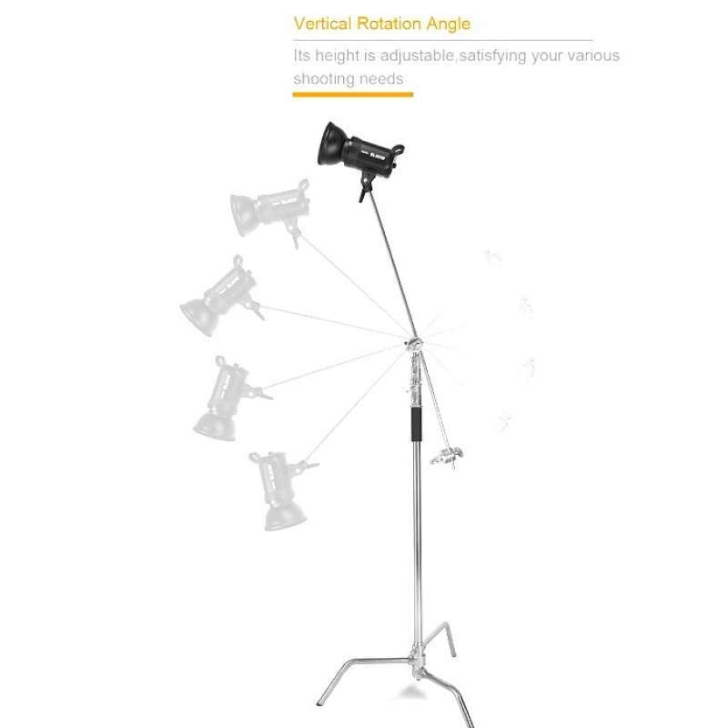 Steel C Stand LOMTAP C Stand Light Stand Photography Kit - Heavy Duty ...