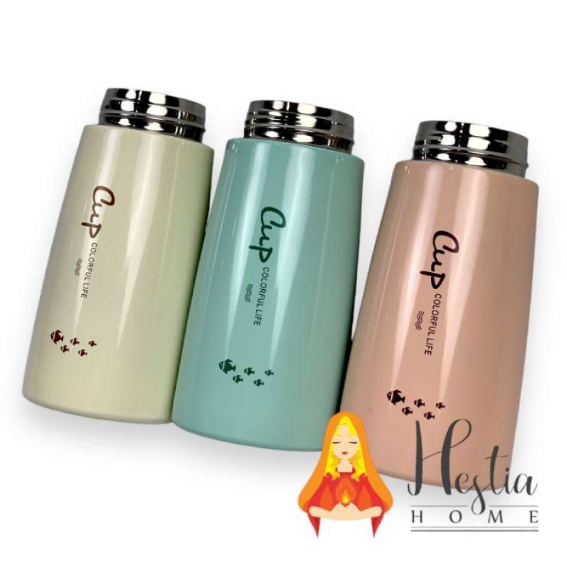 Promo BJ-THERMOS TERMOS VIRAL BOTOL MINUMAN TAHAN SUHU PANAS ATAU ...