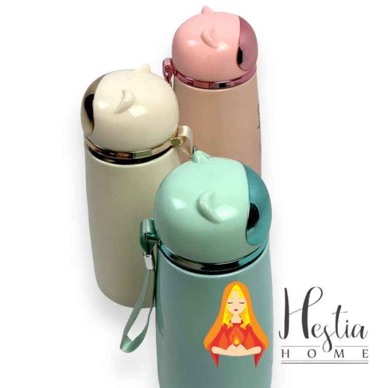 Promo BJ-THERMOS TERMOS VIRAL BOTOL MINUMAN TAHAN SUHU PANAS ATAU ...