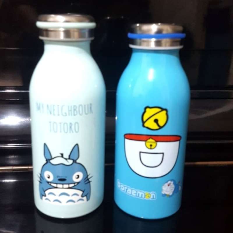 Promo Termos Botol Minum Doraemon Totoro Diskon 50% Di Seller Lorena ...