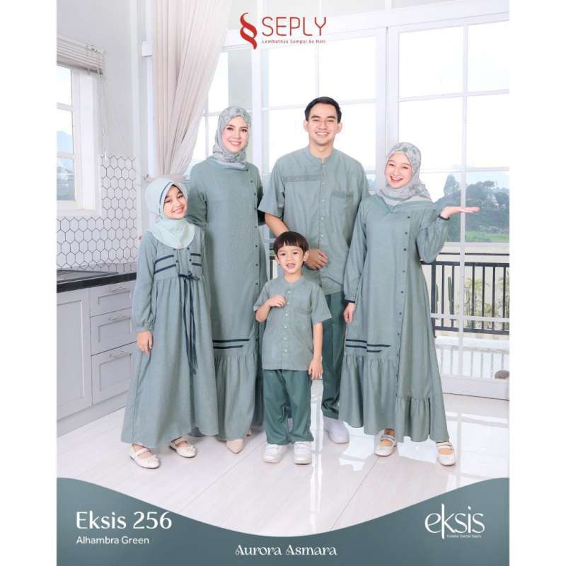 Jual EKSIS 256 ALHAMBRA GREEN SEPLY ORIGINAL GAMIS DEWASA MEYRA 218 ...