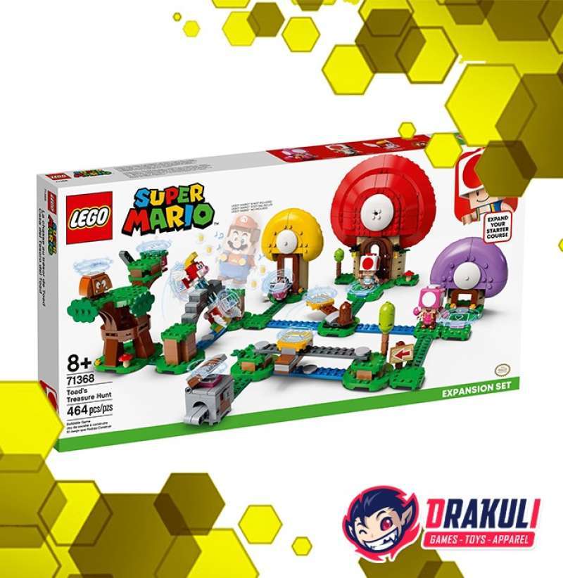 Jual Toys LEGO Super Mario Toad's Treasure Hunt Expansion Set 71368 di ...