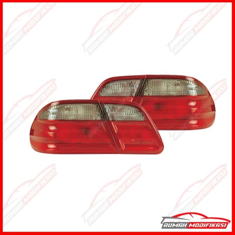 Jual Stop Lamp - Benz W210 E-class 1996-2002 - Red Smoke - Eagleeyes Di ...