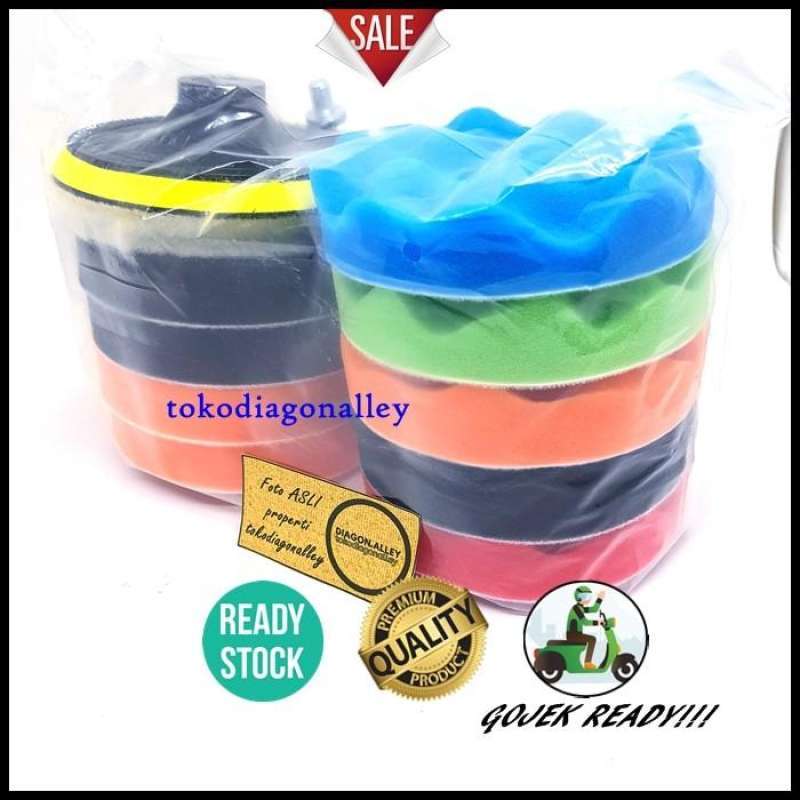 Jual Sponge Poles Mobil Spong Poles Spond Busa Poles Polishing Set ...