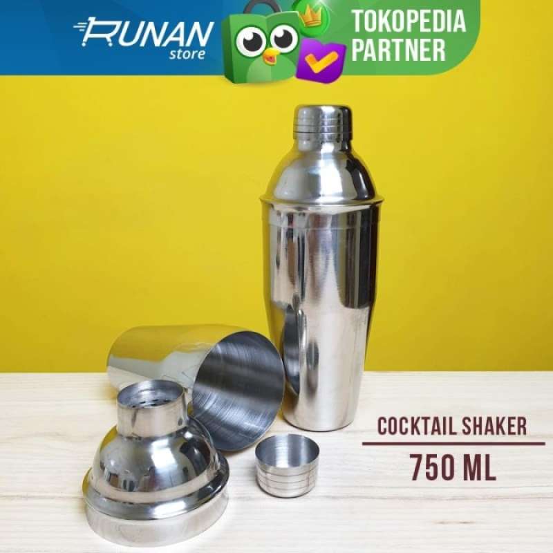 Promo Bartender Shaker Cocktail Shaker 750ml Besar 750 ml Bar Tools Diskon 23% di Seller Anabel ...