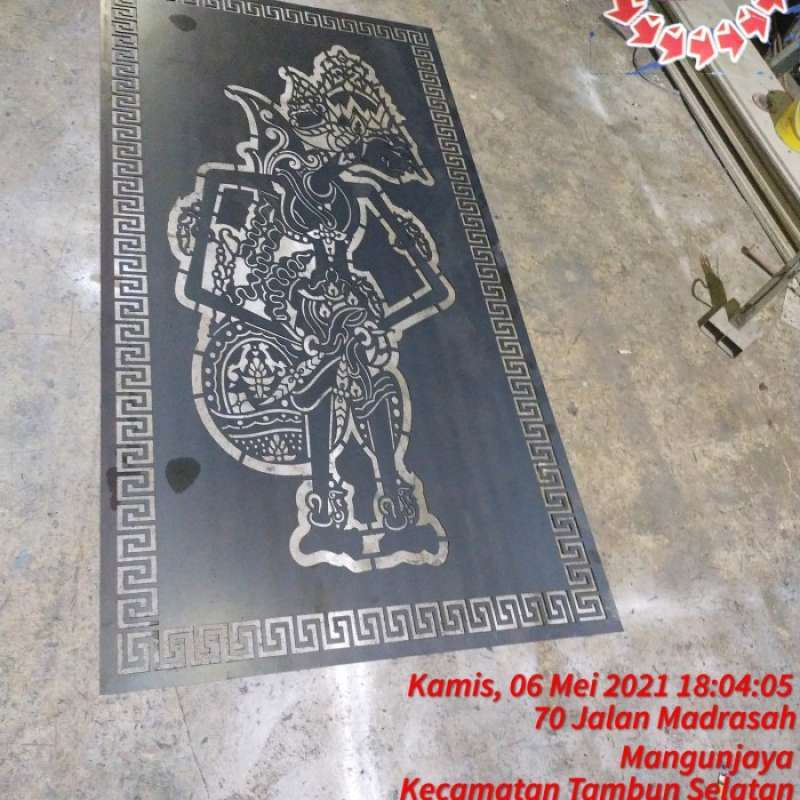 Promo Pagar Laser Cutting Wayang Diskon 23% Di Seller Emerald Store ...