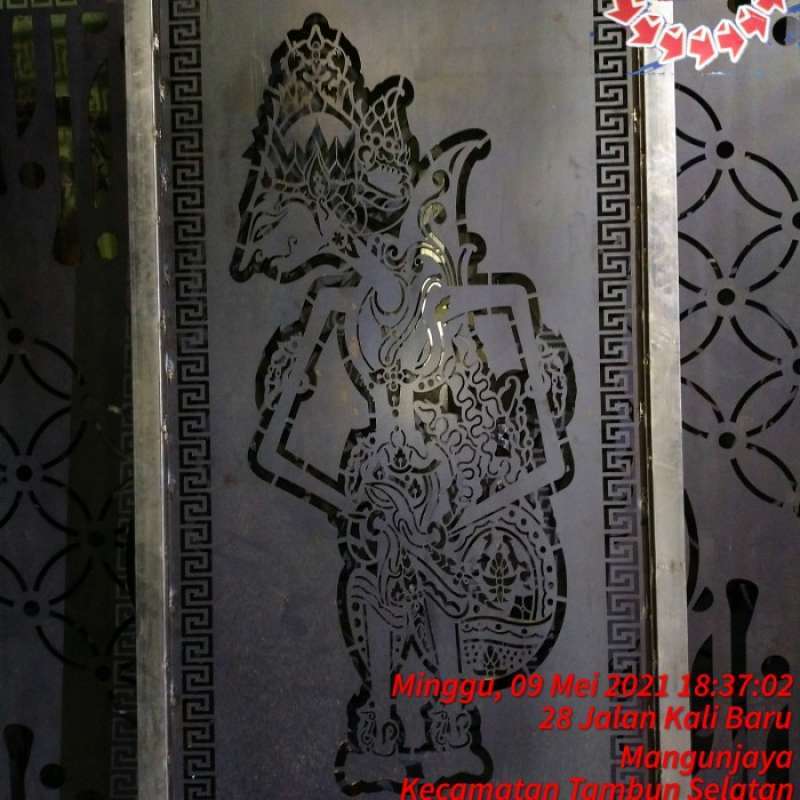 Promo Pagar Laser Cutting Wayang Diskon 23% Di Seller Emerald Store ...