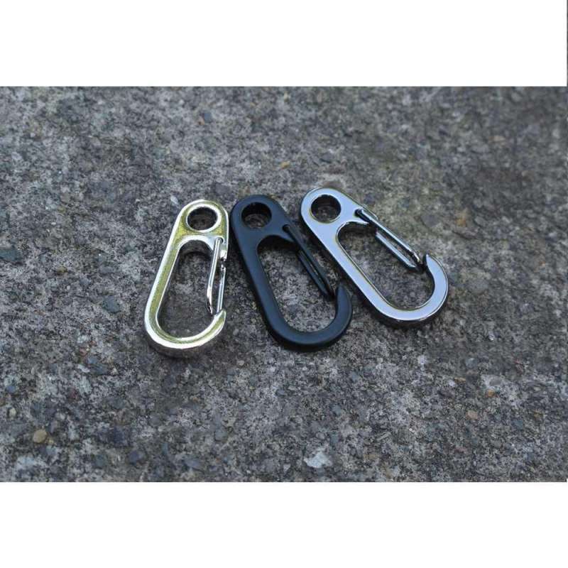 Jual Agares Mini D-type Buckle Hanging Carabiner Keychain EDC B36 ...