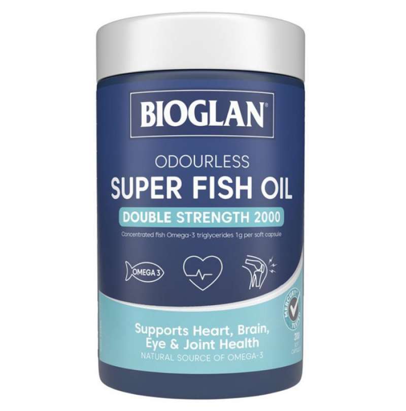 Promo BIOGLAN Super Fish Oil 2000mg (200 capsules) Diskon 33% di Seller ...