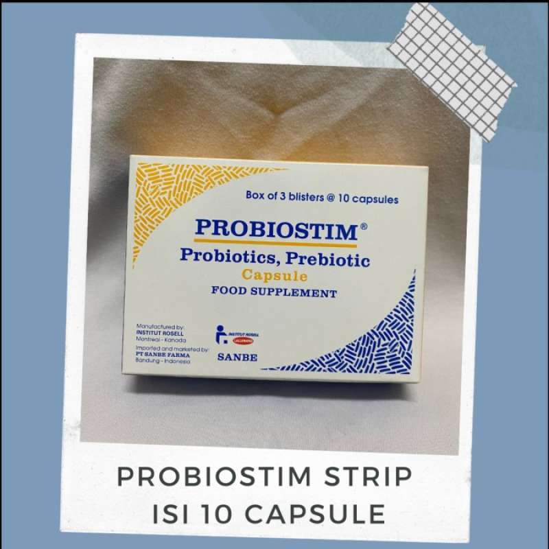 Promo Probiostim Strip Isi 10 Capsules Diskon 33% Di Seller Alfaza Shop ...