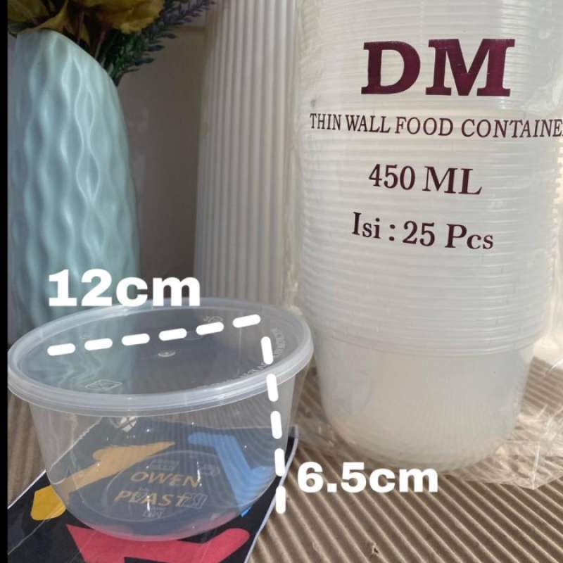 Promo Diskon Thinwall Dm/tempat Makan Bulat/thinwall Bulat 450ml Rb 1 ... Promo Diskon Thinwall Dm/tempat Makan Bulat/thinwall Bulat 450ml Rb 1 ...