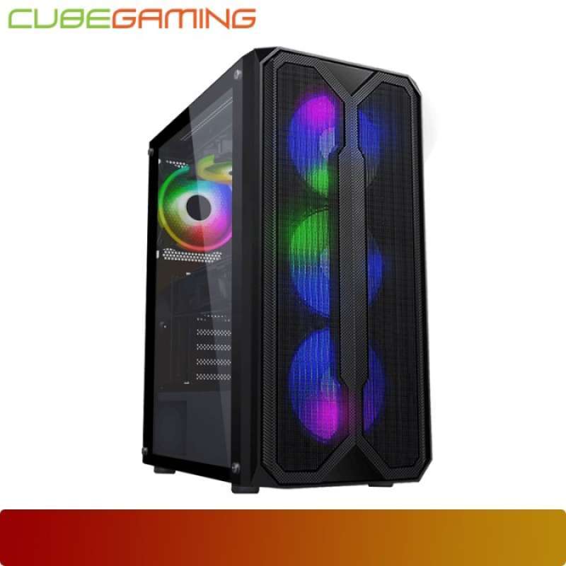 Jual CUBE GAMING ARIA | Side Tempered Glass Gaming Case di Seller Nano ...
