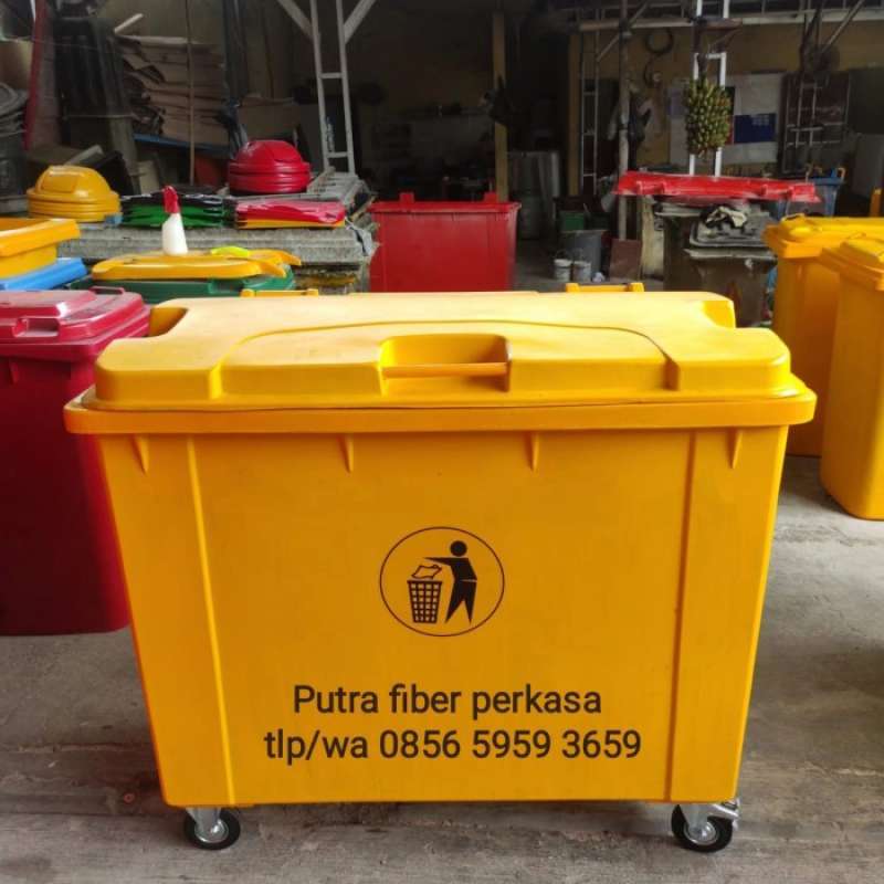 Promo Tempat sampah besar-tong sampah besar-bak sampah besar VOLUME 660 ...