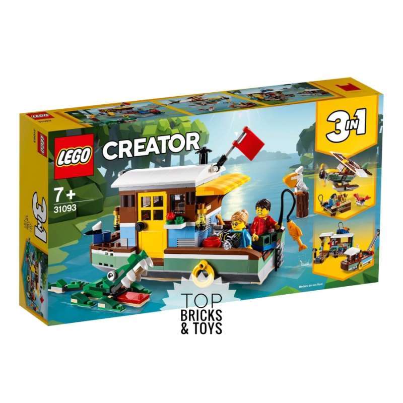 Jual LEGO Creator 31093 Riverside Houseboat di Seller Top Bricks & Toys ...