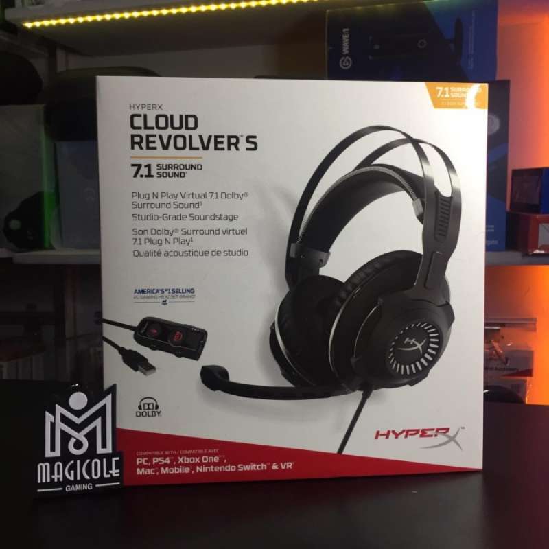 Promo HyperX Revolver S 7.1 Surround Gaming Headset Diskon 9% di Seller ...