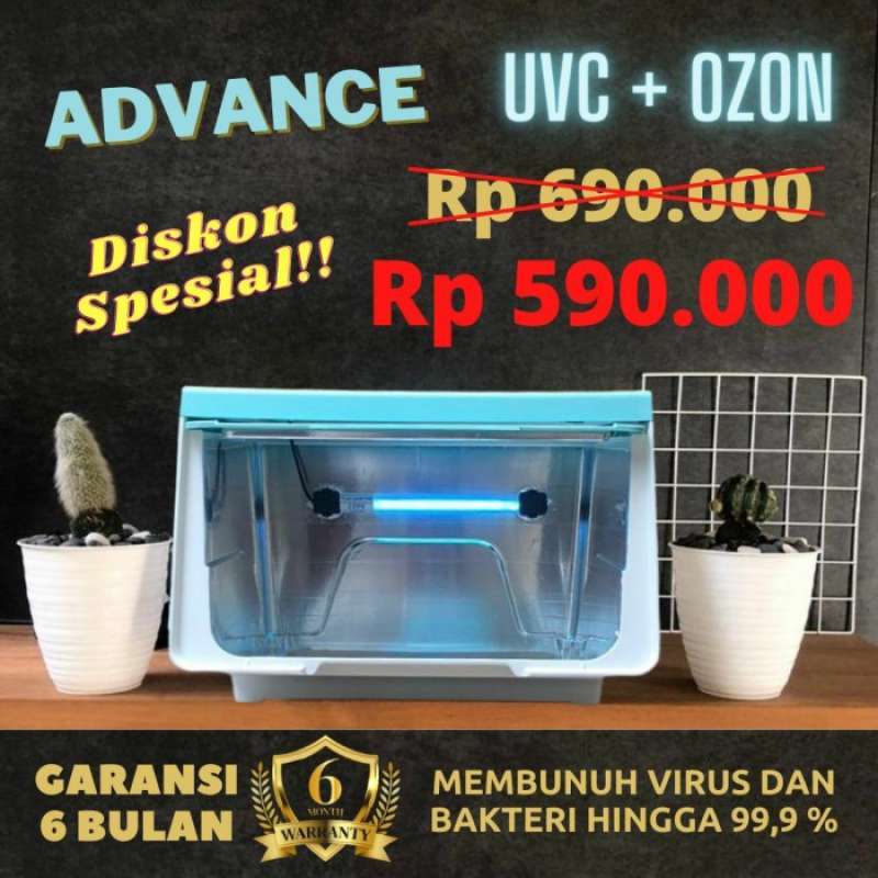 Promo Foton Uvc Sterilizer Box - Advance / Box Uv Sterilisasi - Biru ...