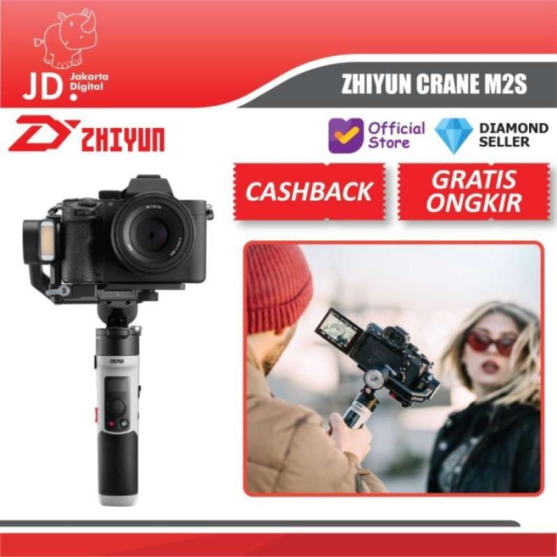 Promo ZHIYUN CRANE M2S / M2 S 3-AXIS HANDHELD GIMBAL STABILIZER Diskon ...