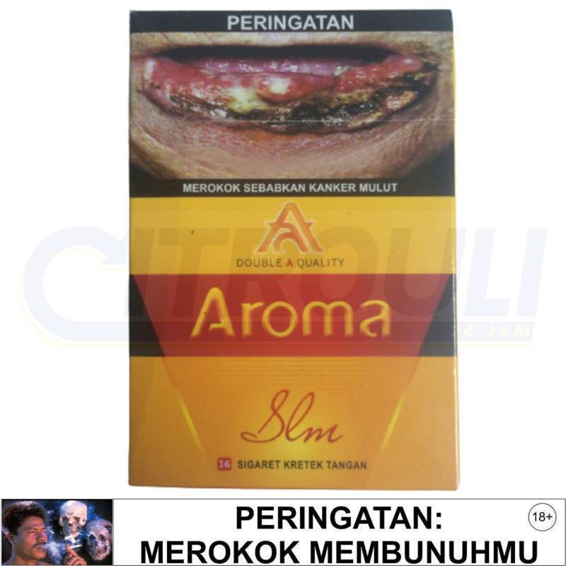 Jual Aroma Slim 16 Rokok ( 10 Bungkus/ Slop ) Di Seller Cahyadi ...