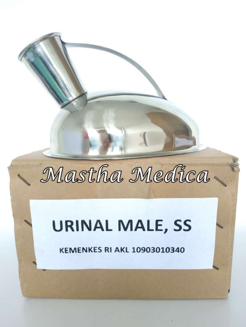 Promo Pispot Urinal Tempat BAK Pipis Urine Urin Sakit Manula Stainless ...