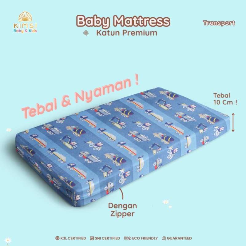 Promo Kasur lumba motif mattress baby box playmatt tebal 10cm silikon ...