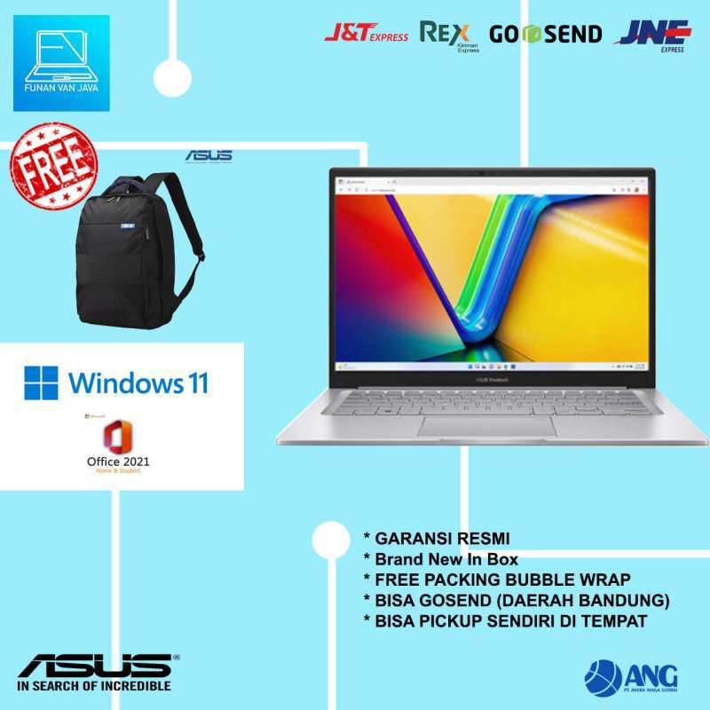 Jual Asus Vivobook 14 A1404ZA-IPS352 /Core i3-1215U/8GB/256GB SSD/14 ...