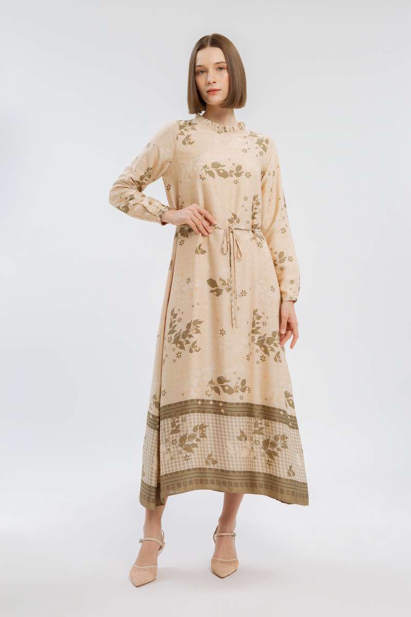 Jual Minimal X Raline Shah Sherine Dress Beige Di Seller Minimal ...