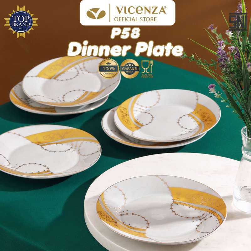 Gambar Piring Vicenza Beli VICENZA Piring Kerang Dengan Tutup