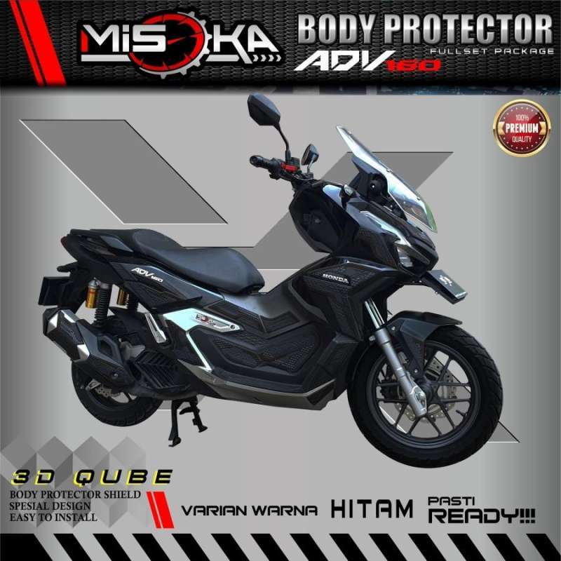 Jual Misoka Fullset Body Protector ADV 160 Aksosoris Motor Honda Rubber ...