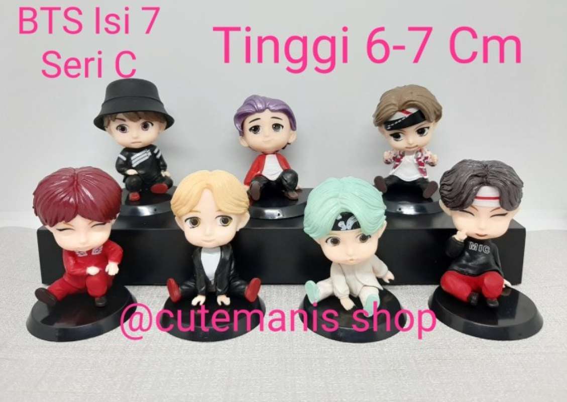 Promo Action Figure Bts Army S Set 7 Pcs All Member V Jimin Suga Jin Rm ...
