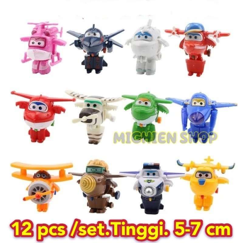 Promo Figure Super wings isi 12 pcs / Topper superwings set 12 pcs ...
