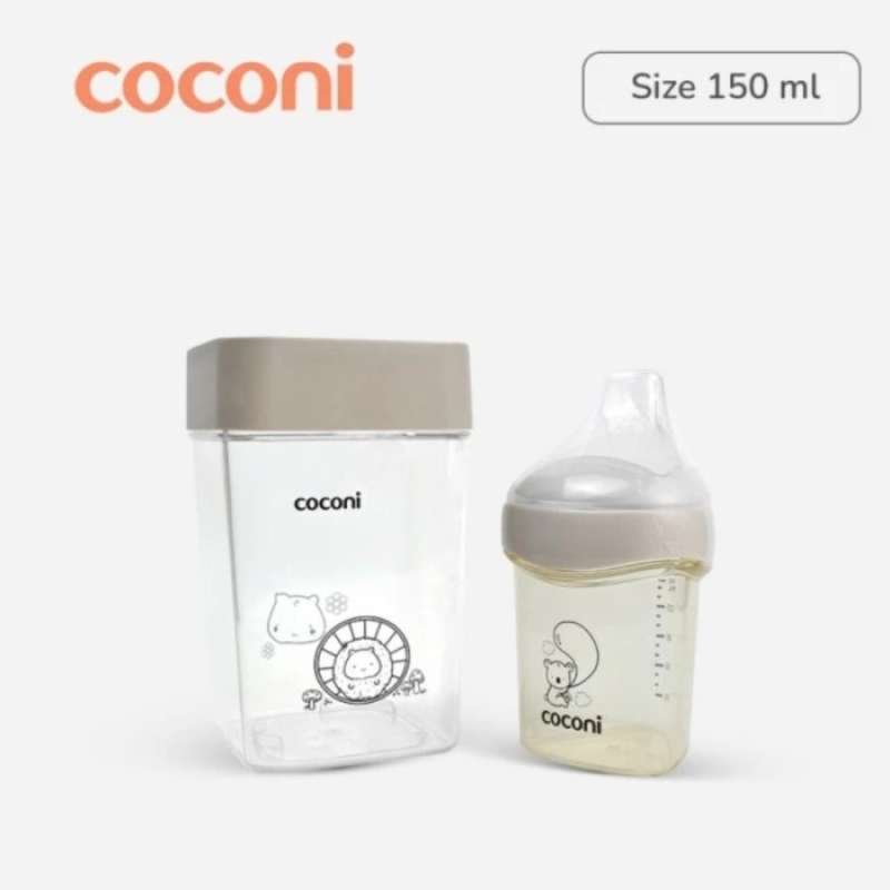 Promo Coconi Triangle Feeding Bottle Ppsu 150ml / 240ml Botol Susu Anak ...