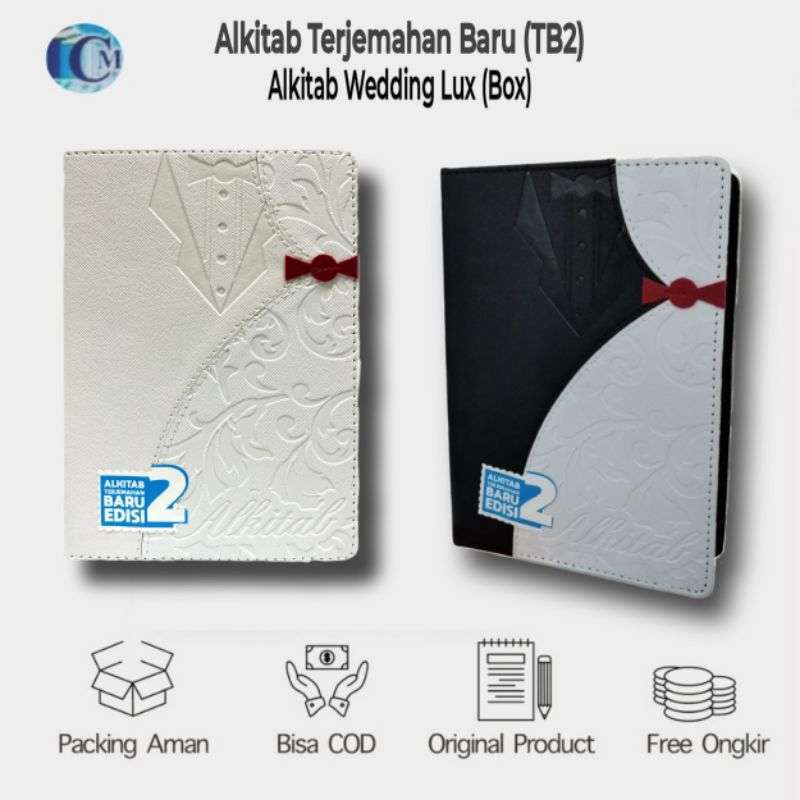 Jual Alkitab Pernikahan Lux (Alkitab 052 Wedding Lux) di Seller Cerdas Media Books - Dwikora ...