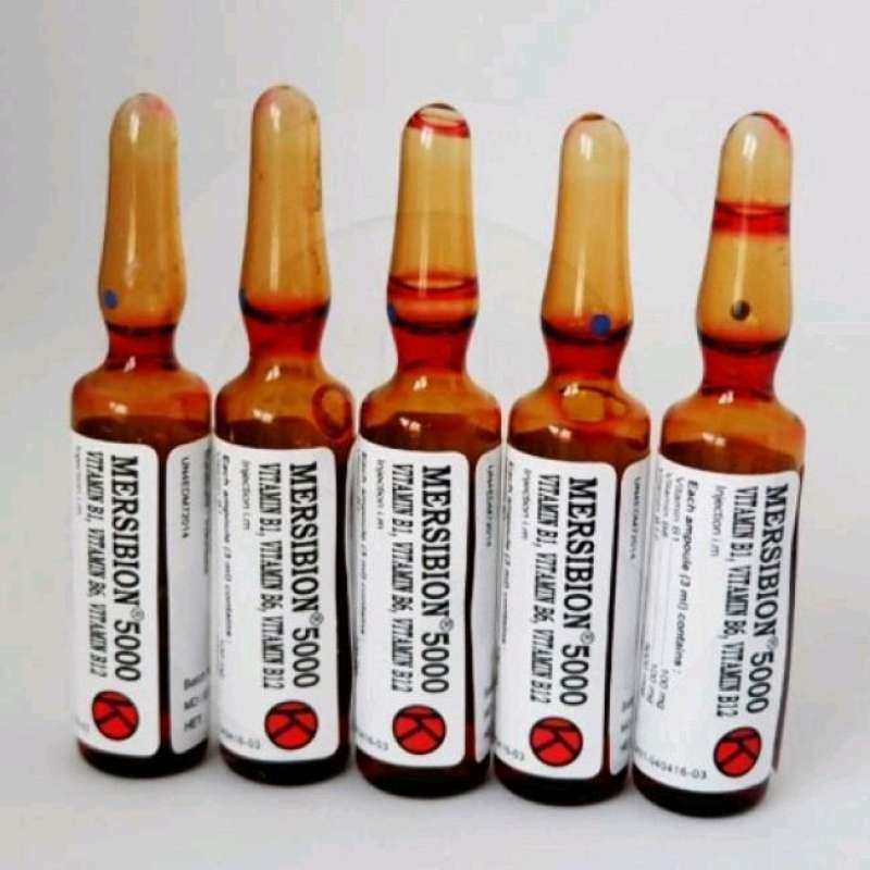 Promo jual [ MERSIBION 5000 ] / injeksi per box isi10 Diskon 17% di ...