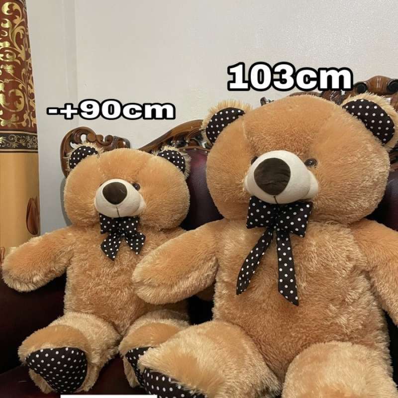 Promo Boneka teddy bear beruang besar jumbo 1 meter import Special ...