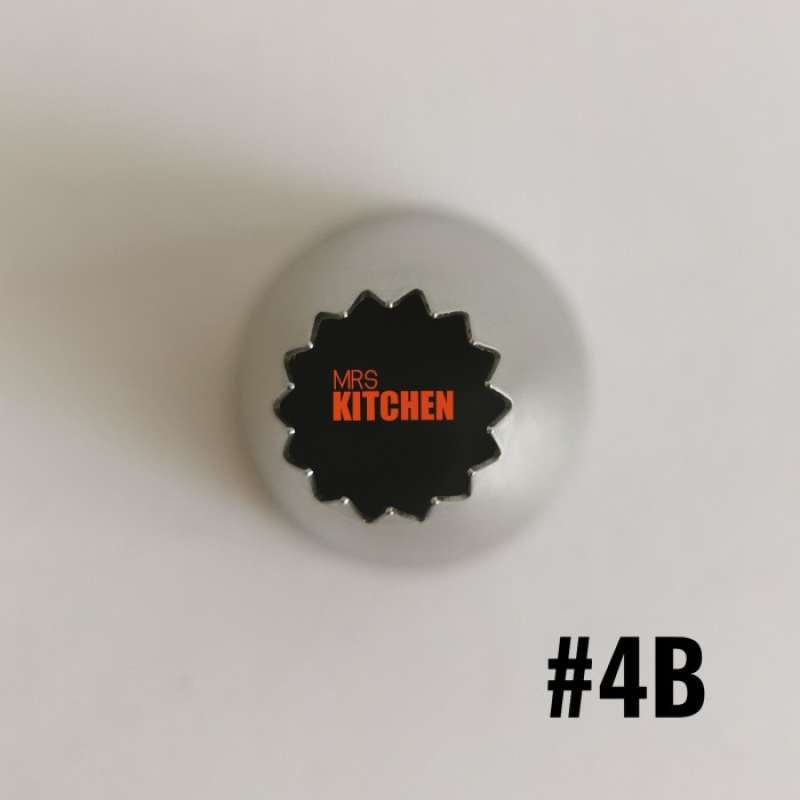 Promo Spuitkue #4b Piping Tip Tips 4b Buttercream Nozzle Tanpa ...
