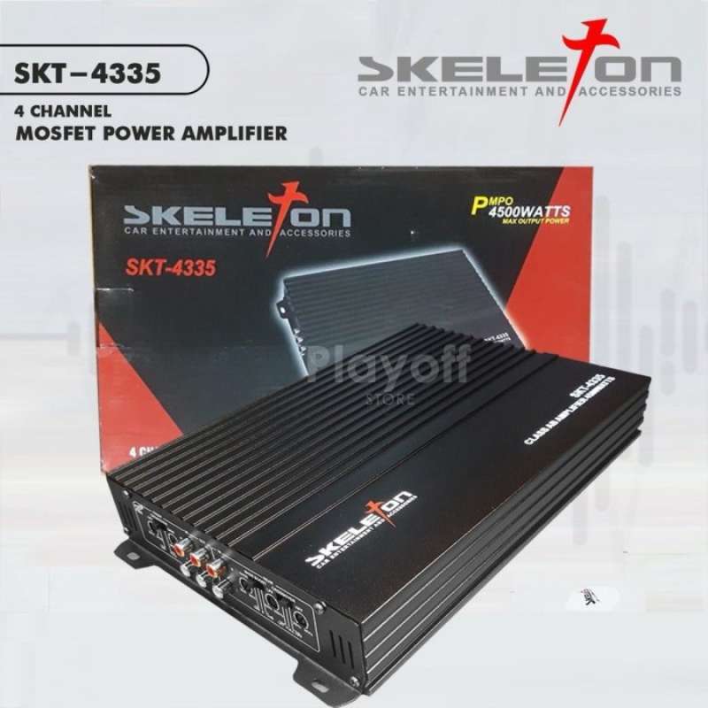 Promo Power Amplifier 4 Channel Skeleton Skt-4435 Diskon 50% Di Seller Seaesaw - Meruya Utara ...