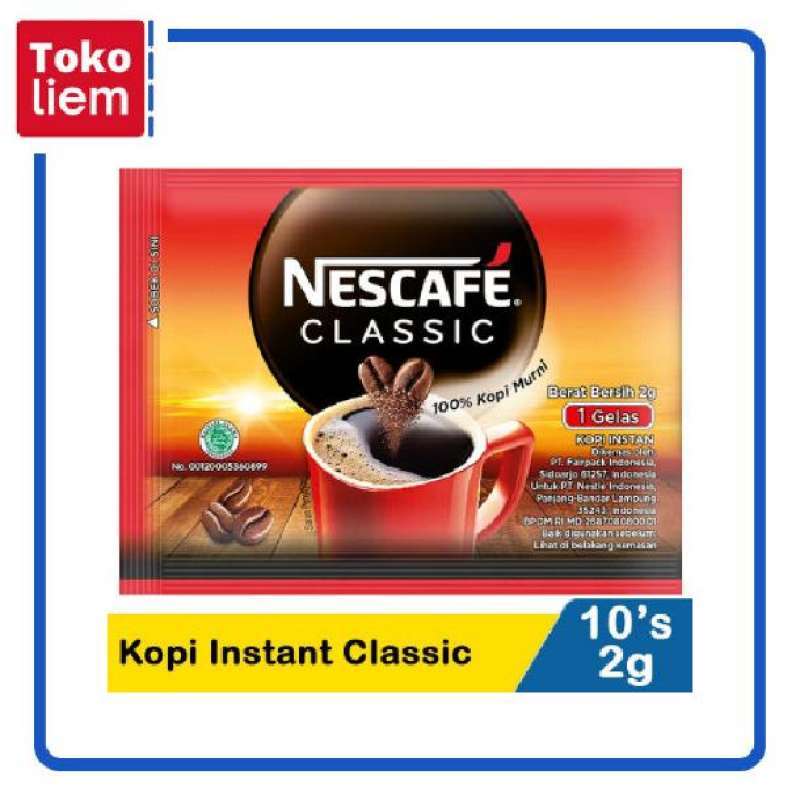 Jual Nescafe Kopi Instant Classic 10x2g Di Seller Toko Liem - Tembalang ...