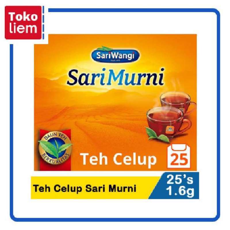 Jual Sariwangi Teh Celup Sari Murni 25X1.6G di Seller Toko Liem ...