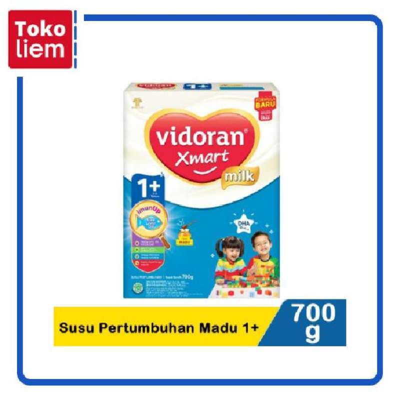 Jual Vidoran Xmart1+ Susu Pertumbuhan Madu 700G di Seller Toko Liem ...