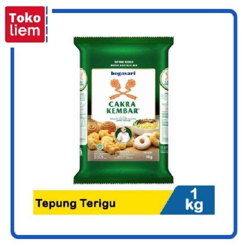 Jual Cakra Kembar Tepung Terigu 1000G di Seller Toko Liem - Tembalang ...