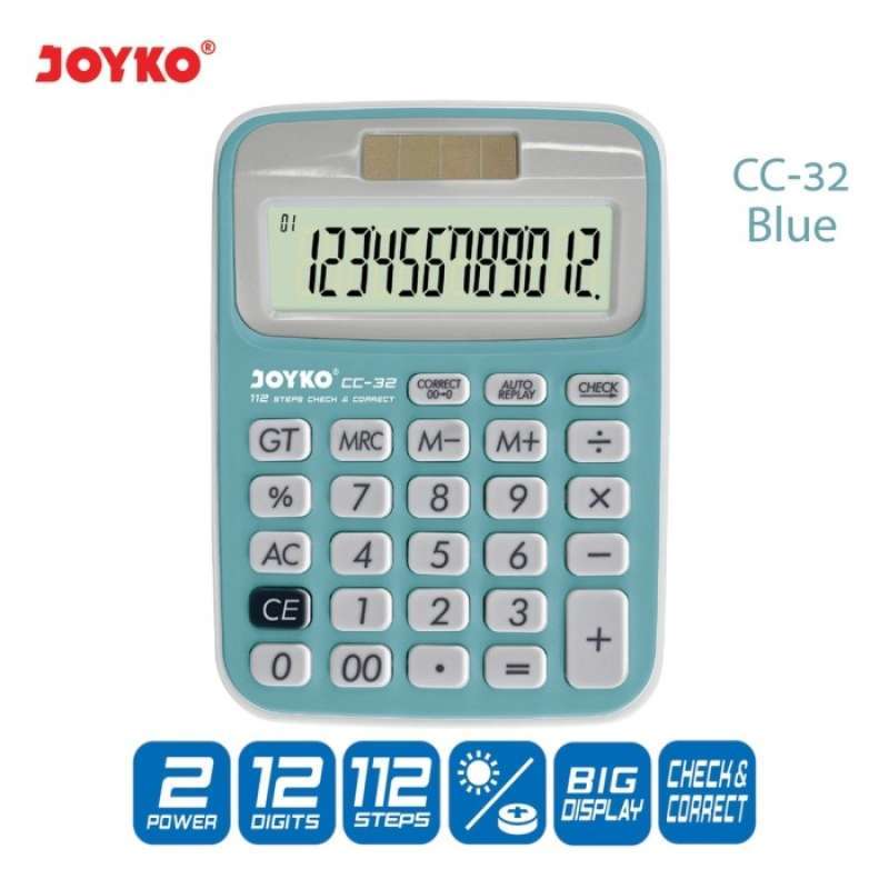 Jual Kalkulator Joyko Cc-32 12digits Di Seller Smart Projeck - Wijaya Kusuma, Kota Jakarta Barat ...