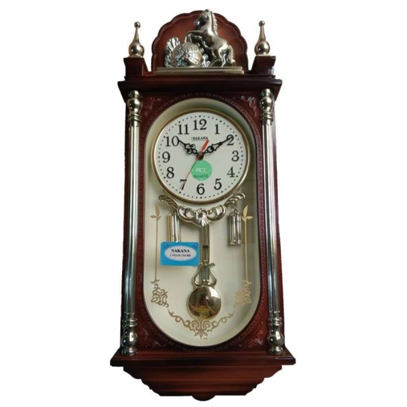 Promo Jam Dinding Sakana 329 Made In Indonesia Diskon 23% Di Seller Bea ...