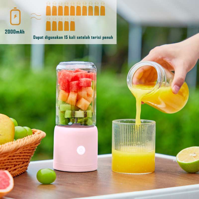 Jual Juice Blender Portable 8 Mata Pisau 304 Stainless Steel Juicer ...