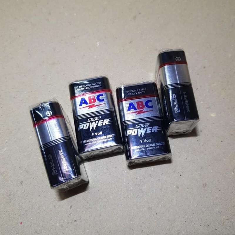 Jual Abc - Batu Baterai Abc 9 Volt Super Power Di Seller Sinterart ...