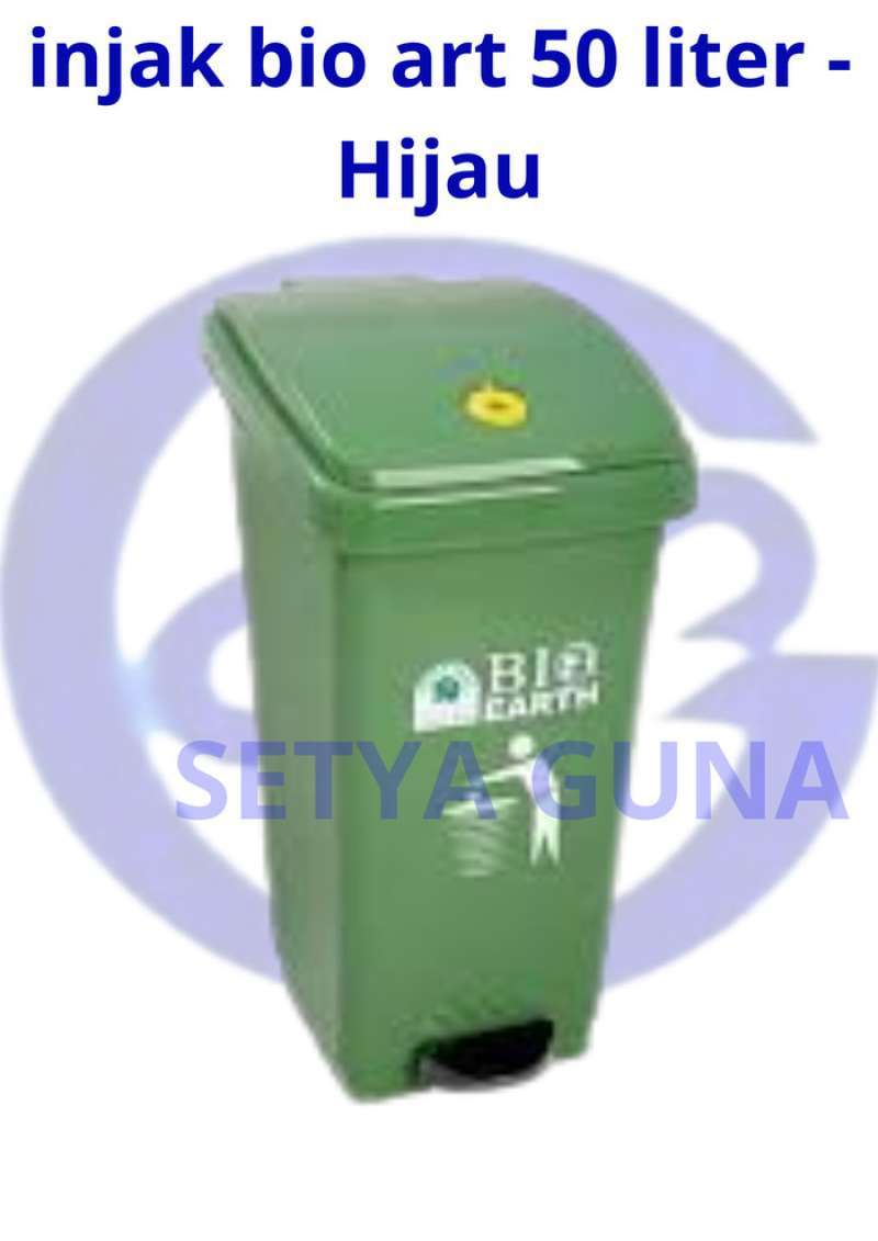 Promo tempat sampah injak bio art 50 liter Diskon 23% di Seller Bea ...