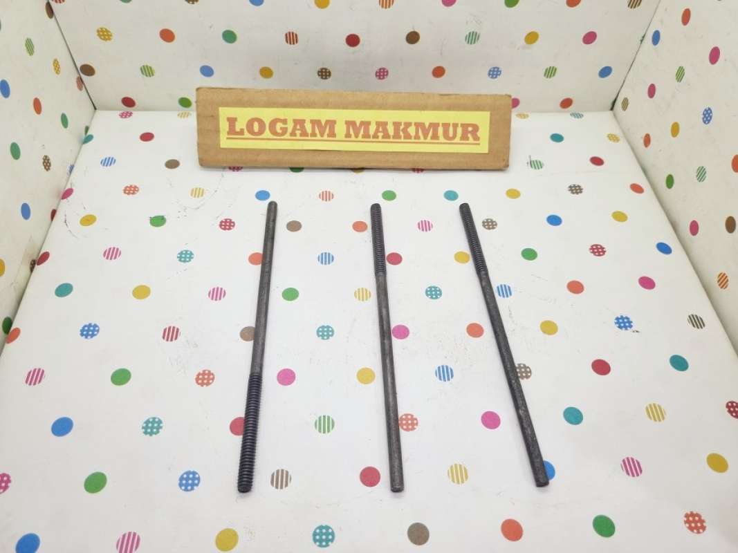 Promo Hak Seng Pancing Paku Asbes Lurus Baut 1/4 6mm - Lengkap - 15cm ...