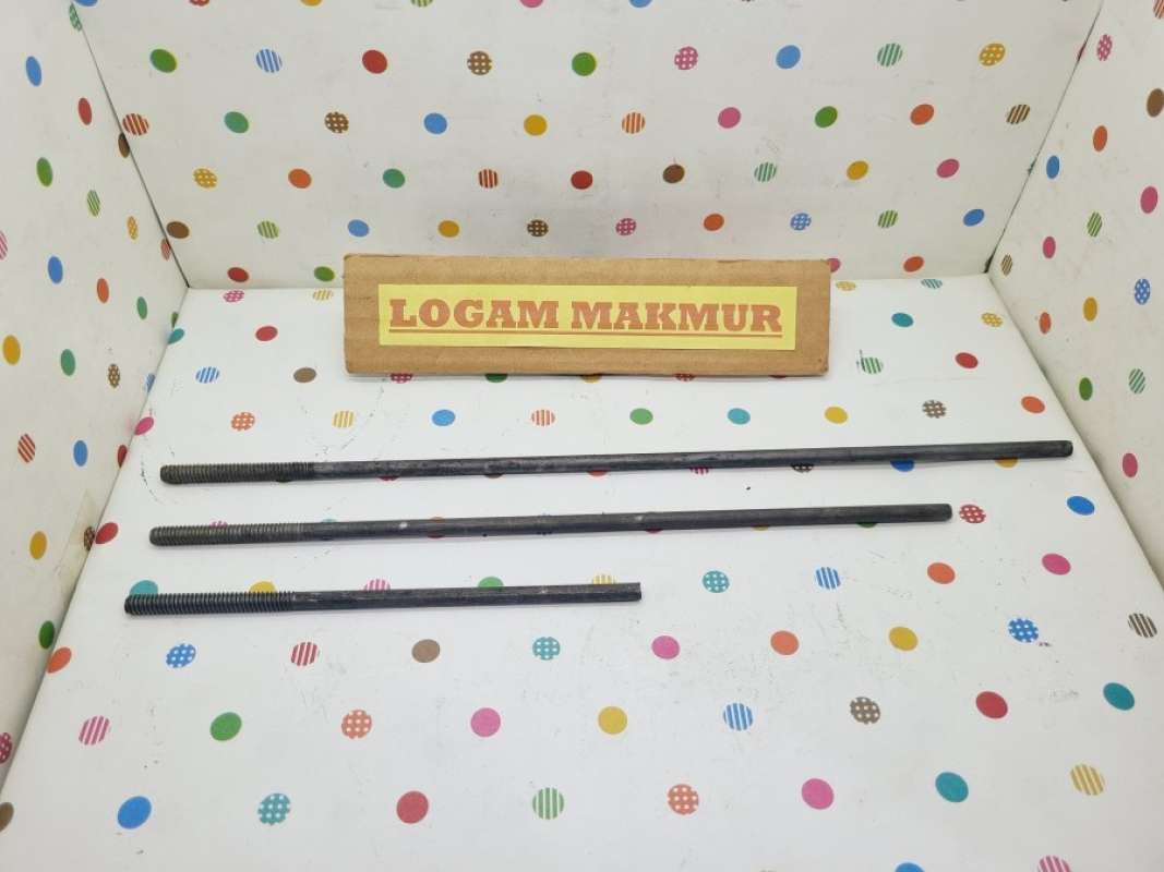 Promo Hak Seng Pancing Paku Asbes Lurus Baut 1/4 6mm - Lengkap - 15cm ...
